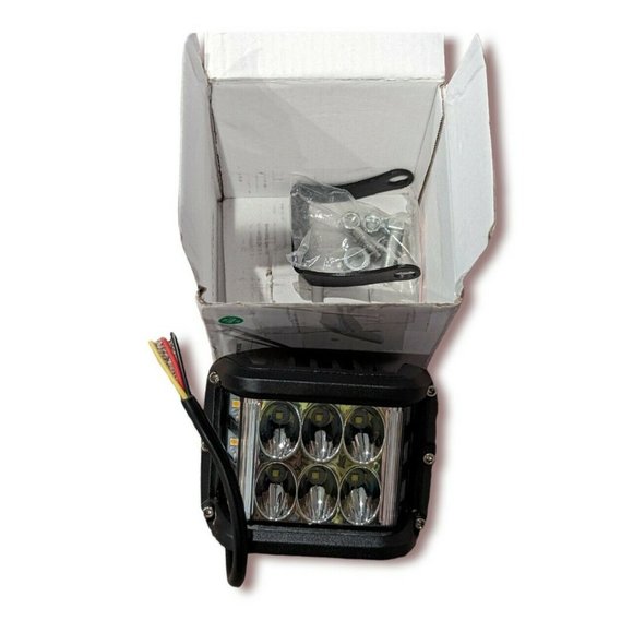 Car Audio, Video & GPS | 4 Pod Work Strobe Lights Dual Side Amber White ...